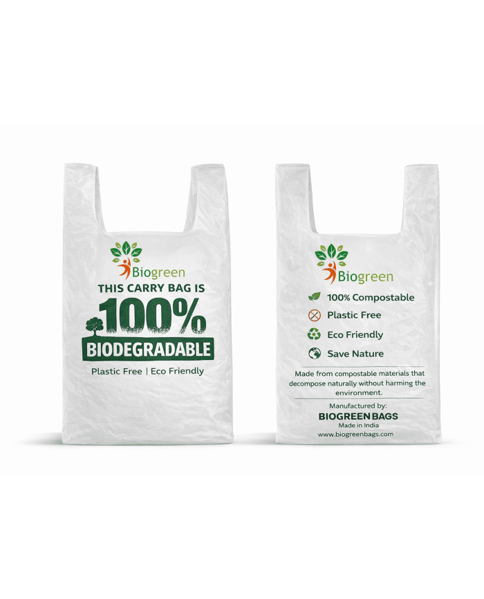 Compostable & Biodegradable Carry Bags Manufacturer in India