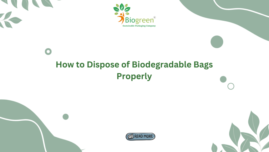 How to Dispose of Biodegradable Bags Properly – The Right Way